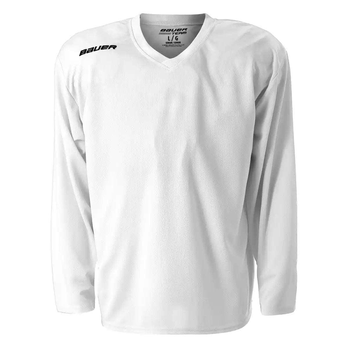 Bauer Flex Practice Jersey - White – mySKATE Proshop
